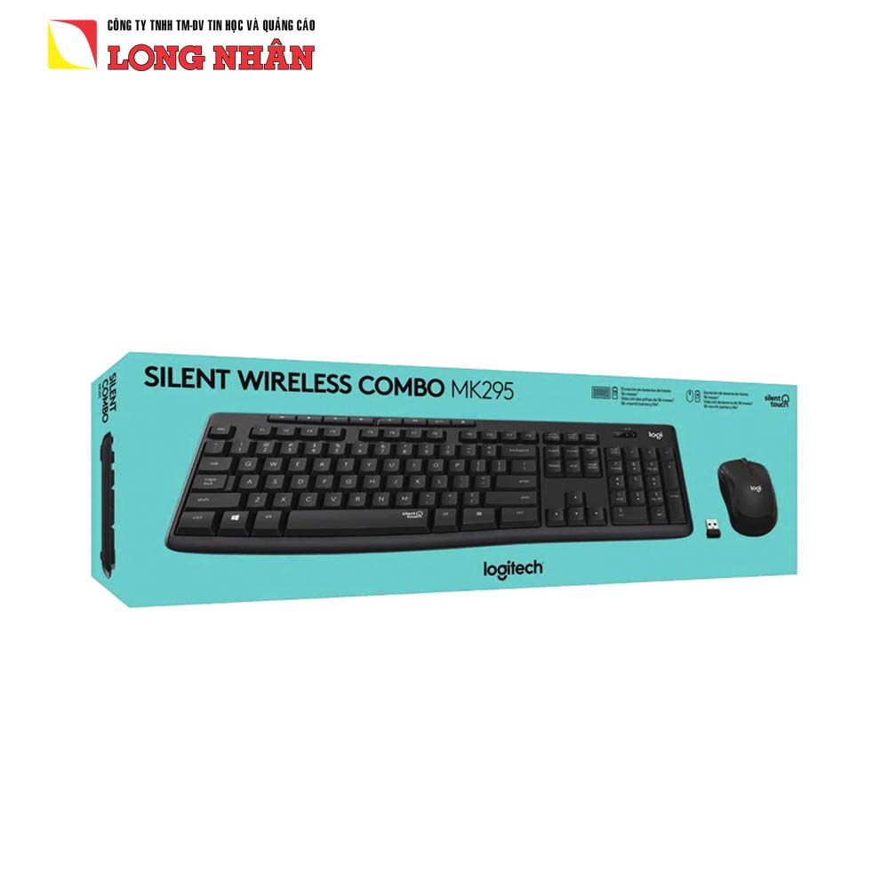 Combo Phím Chuột Không Dây Logitech MK295 – Long Nhân