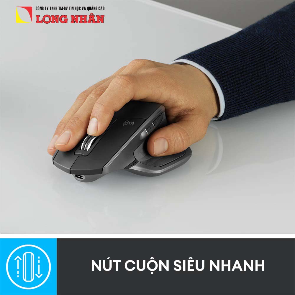 CHUỘT KHÔNG DÂY LOGITECH MX MASTER 2S – Long Nhân